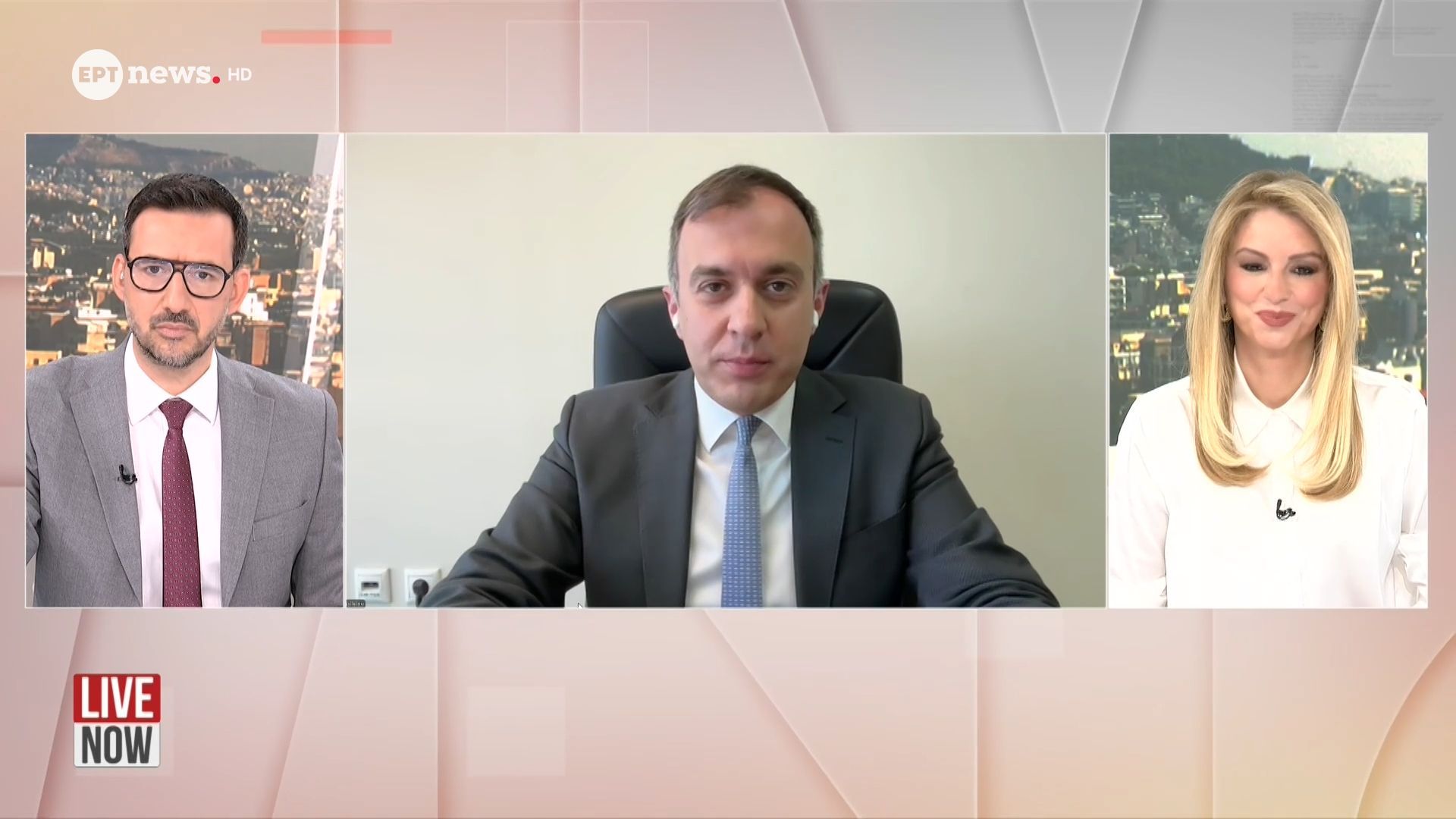 Ο Τάσος Χατζηβασιλείου στο «Live Now»