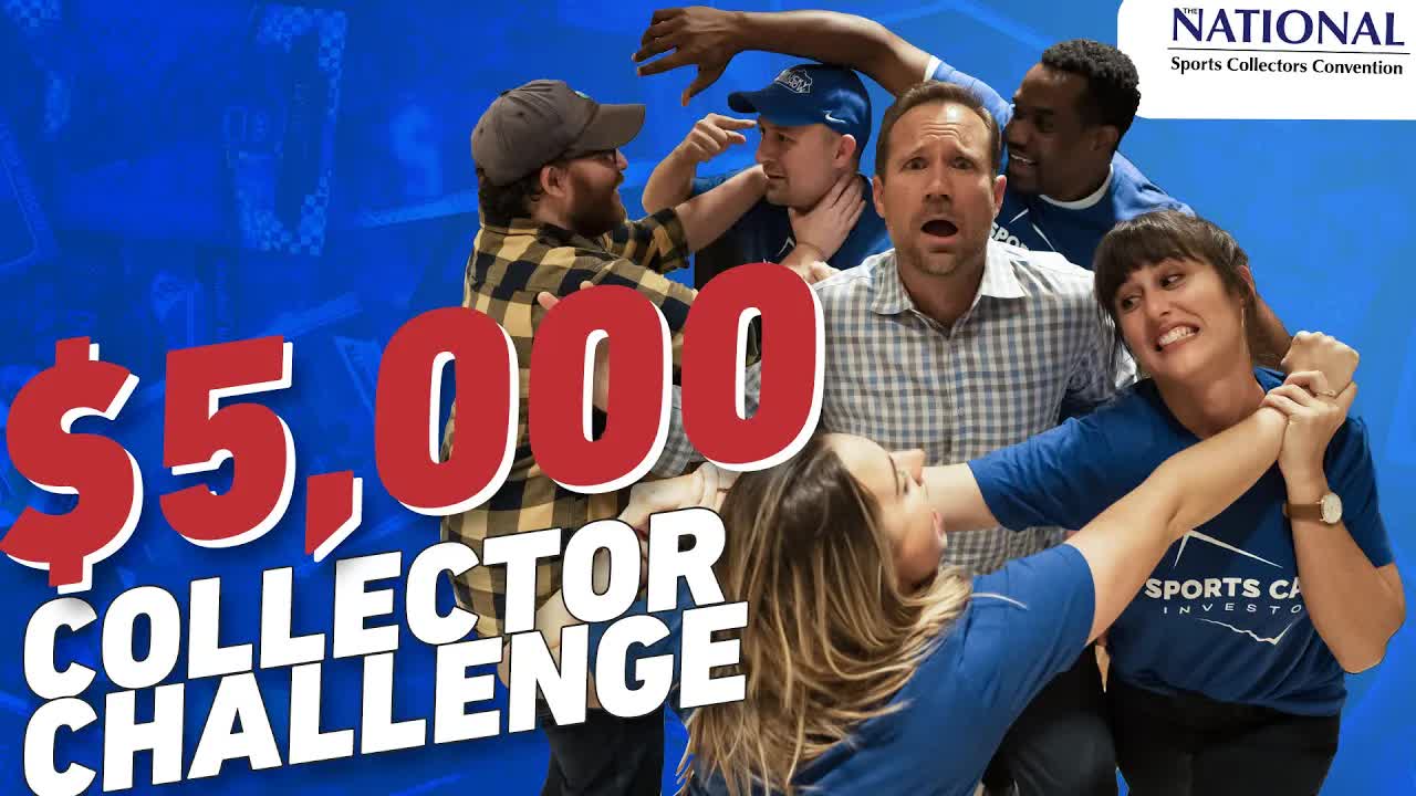 Insane $5,000 collector challenge! 🛒 2021 National Sports Card ...
