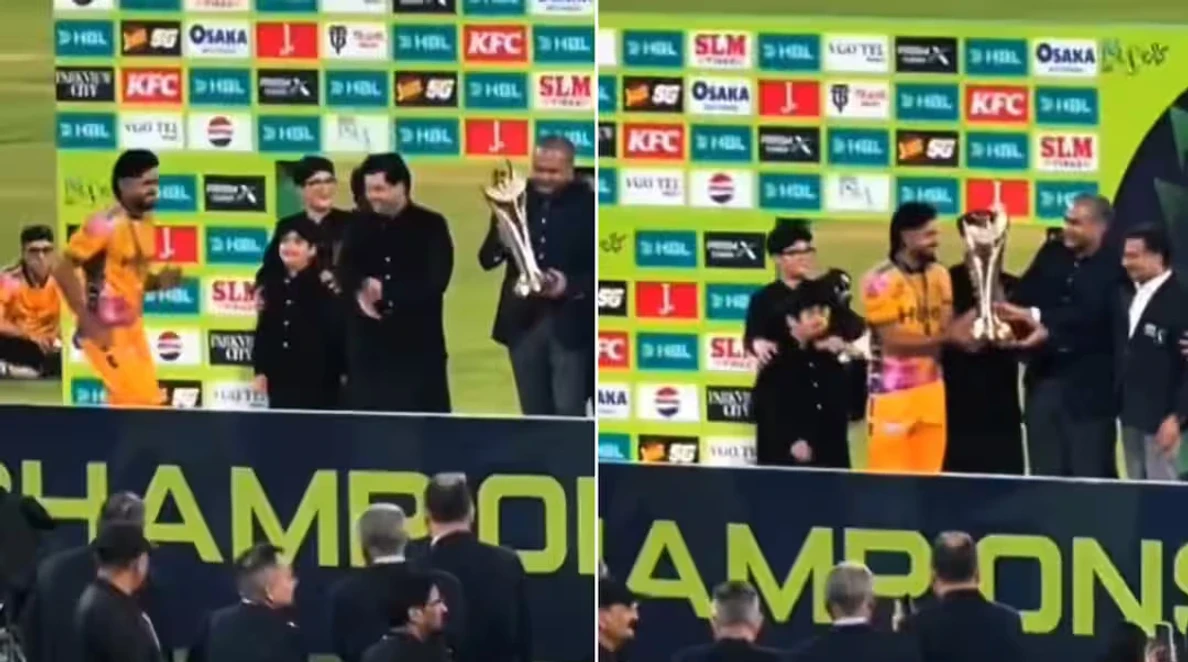 Watch: Babar Azam copies Rohit Sharma walk after PSL 2026 title win ...