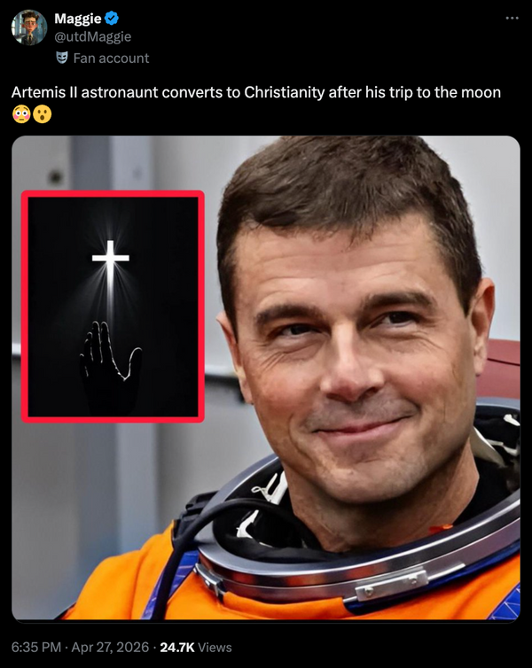 Did Artemis II astronaut Reid Wiseman say he became Christian after ...