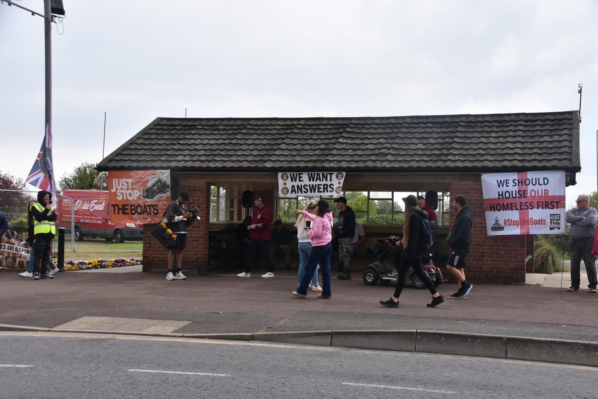 Police investigations continue following flash 'peaceful protest ...