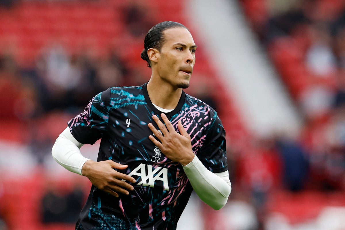 Virgil van Dijk admits Liverpool’s season has been 'unacceptable'