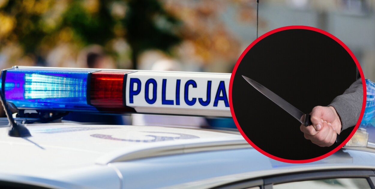 Atak nożownika w centrum Włocławka. Policja ujawnia przebieg zdarzenia