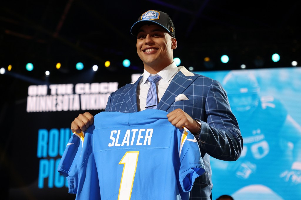 Chargers upgrade offensive line to help keep Justin Herbert upright