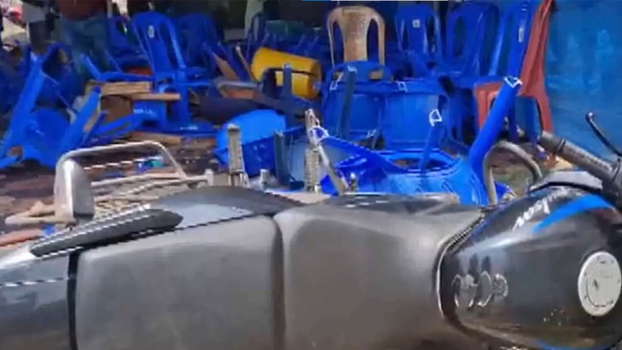 WB polls: Clashes at Asansol counting centre; vehicles vandalised