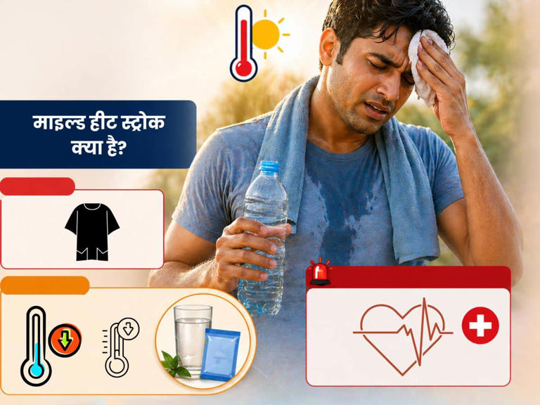 माइल्ड हीट स्ट्रोक क्या है? डॉक्टर से बताया कैसे करें पहचान