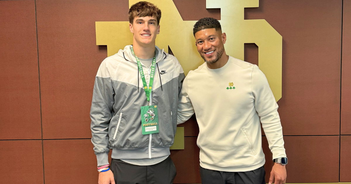 2027 WR Jackson Coleman commits to Notre Dame football over Oregon