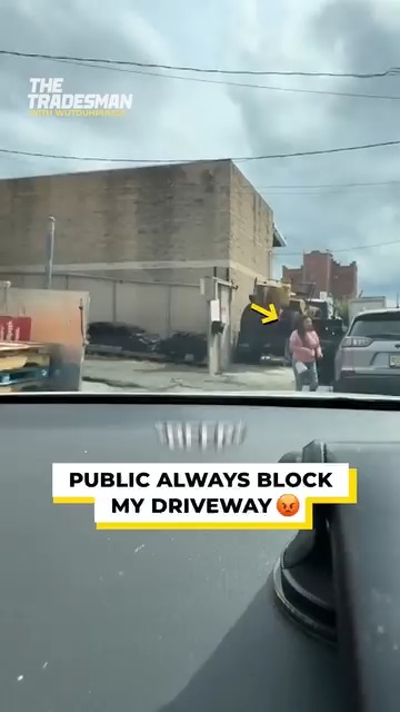Public always blocks my driveway
