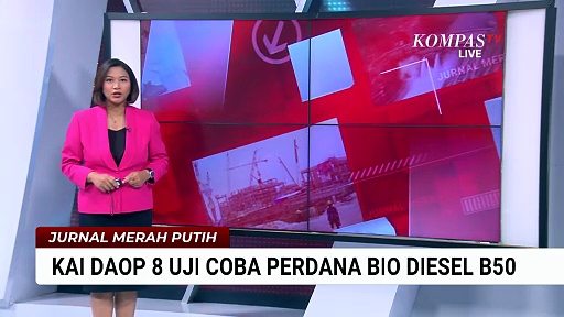 Uji Coba Perdana Bio Diesel B50 Pada Lokomotif Kereta CC 206 | JMP