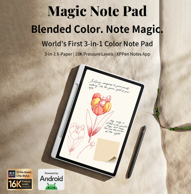XPPen magic note pad feels like real paper – price, specs & discount