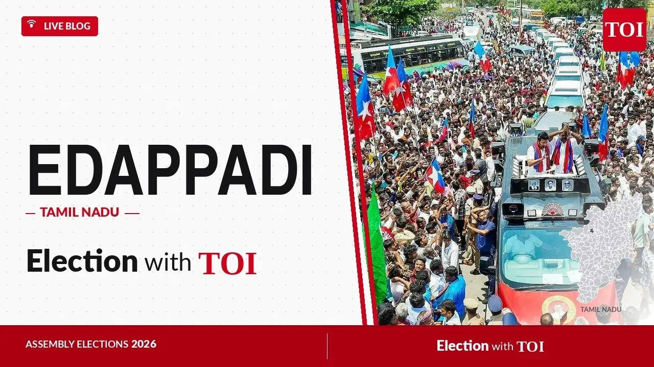 Edappadi election results 2026: AIADMK's Edappadi Palaniswami K wins ...