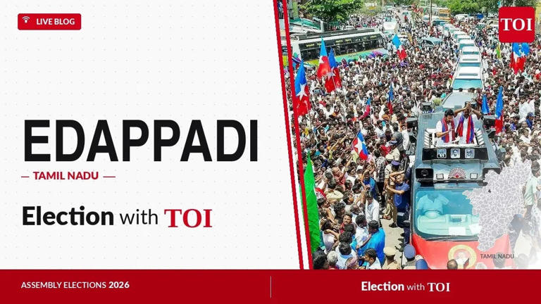 Edappadi election results 2026: AIADMK's Edappadi Palaniswami K wins ...