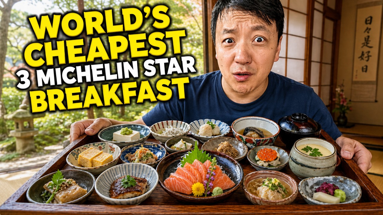 This is the cheapest Michelin star meal in Japan | Only $6 at Shinjuku ...