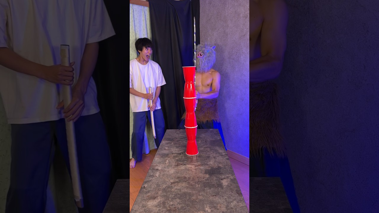 Issei did the funny meme challenges with Inosuke