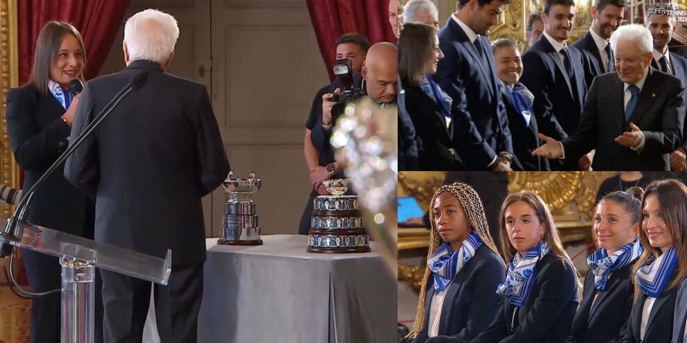 Il tennis azzurro illumina il Quirinale: il presidente Mattarella ...