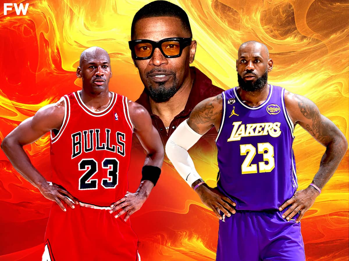 Jamie Foxx says Michael Jordan is the GOAT, but LeBron James is the ...