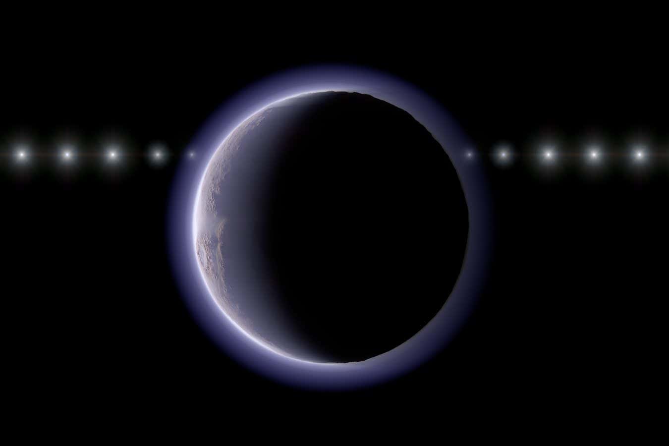 Tiny frozen world unexpectedly appears to have an atmosphere