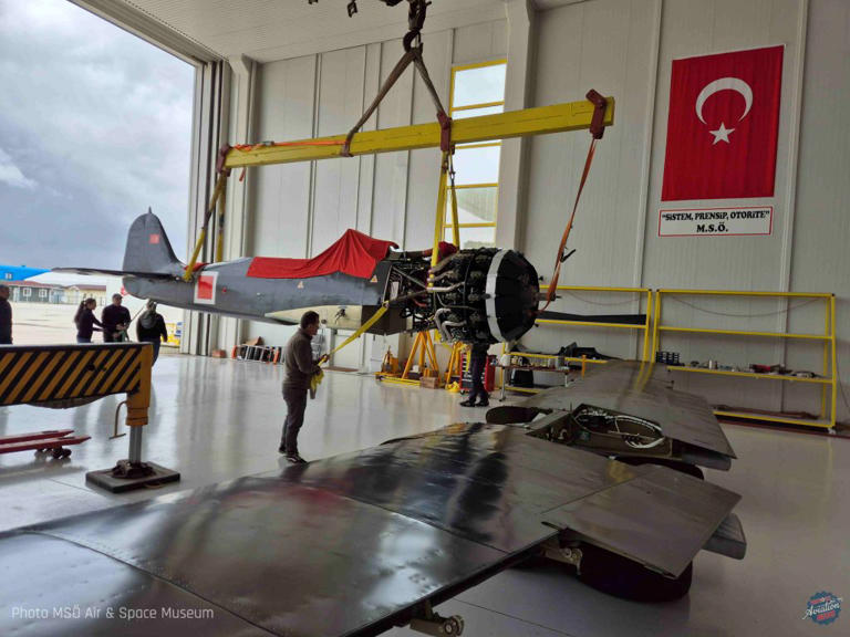 Turkish Focke-Wulf Fw 190 restoration reaches major milestone