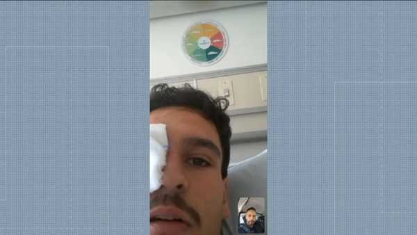 ‘Sai daqui, se vira’; jovem atingido por bala de borracha no Maracanã ...
