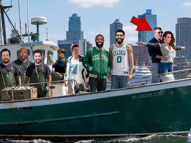Mike Vrabel, Dianna Russini get 'Titanic' treatment on 'Inside the NBA'