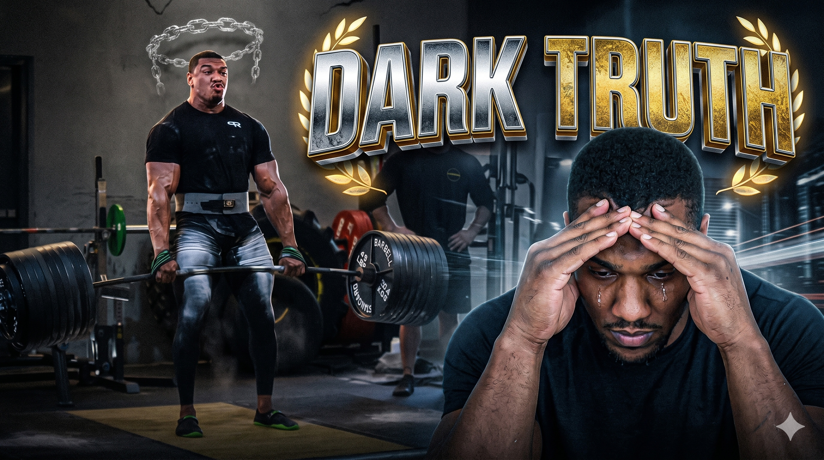 Larry Wheels before and after showing peak steroid abuse effects