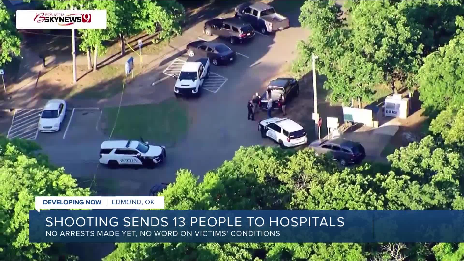 Investigators search for suspects after Oklahoma mass shooting