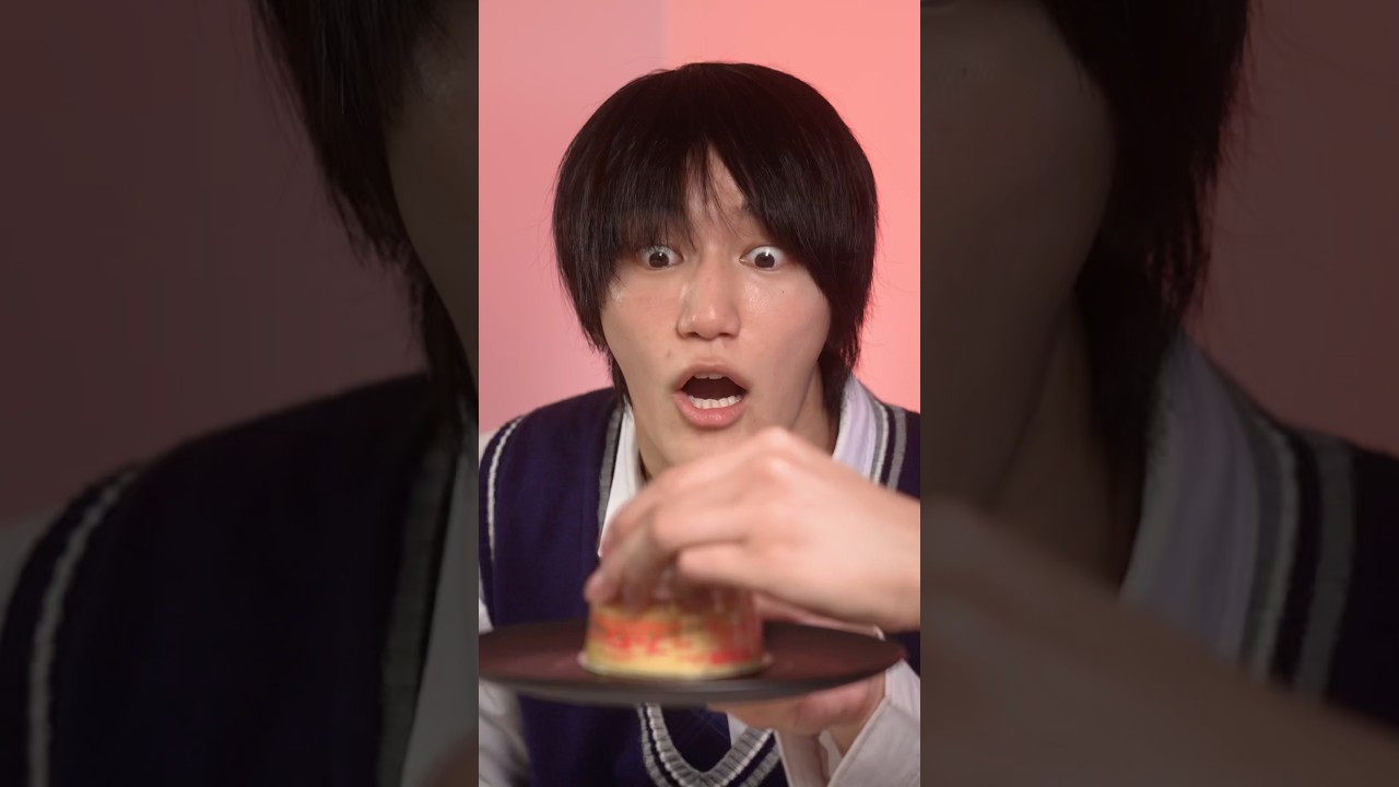 【Mom's teaching】How to eat 🍮