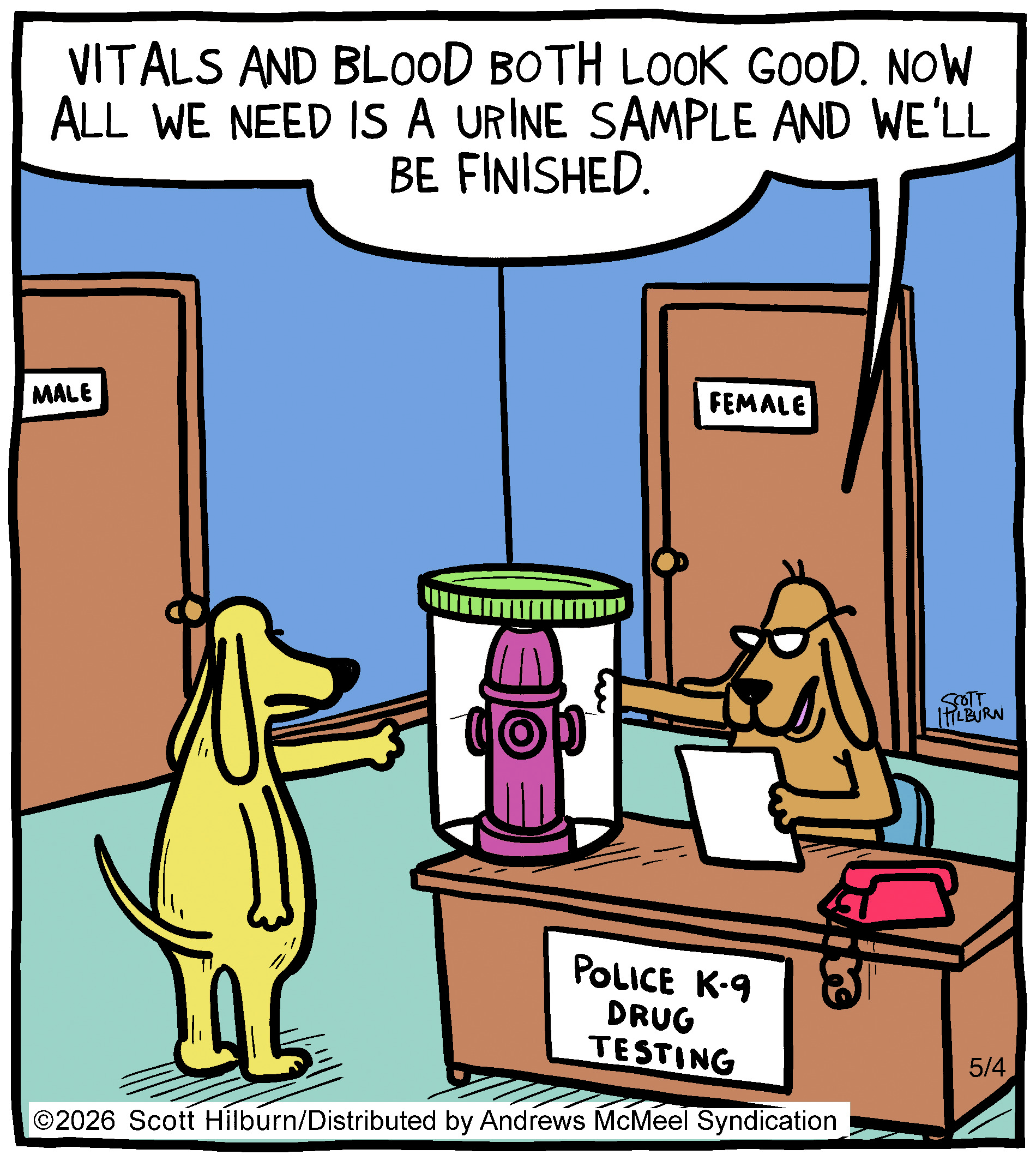 The Argyle Sweater by Scott Hilburn