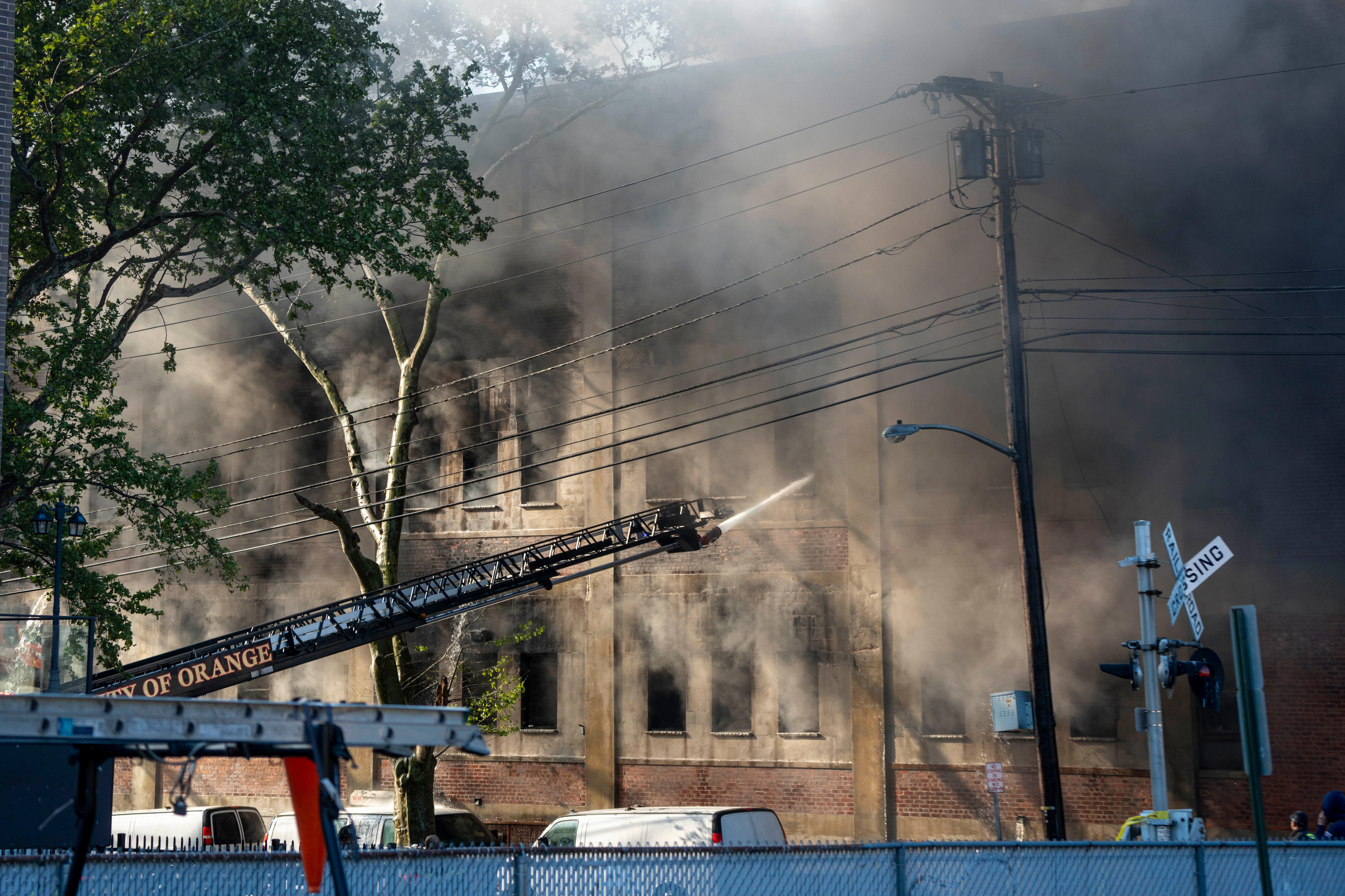 Live updates of current conditions at massive Belleville fire scene