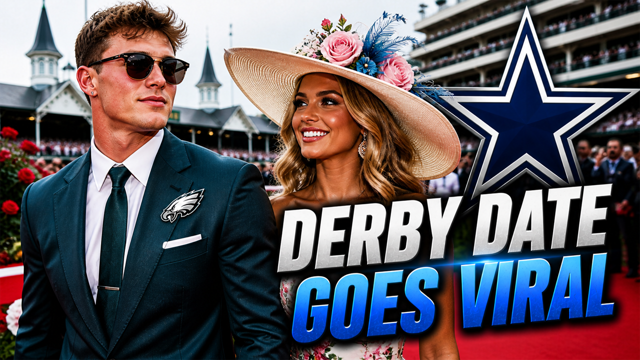 NFL rivalry turns romance? - Derby moment goes viral!