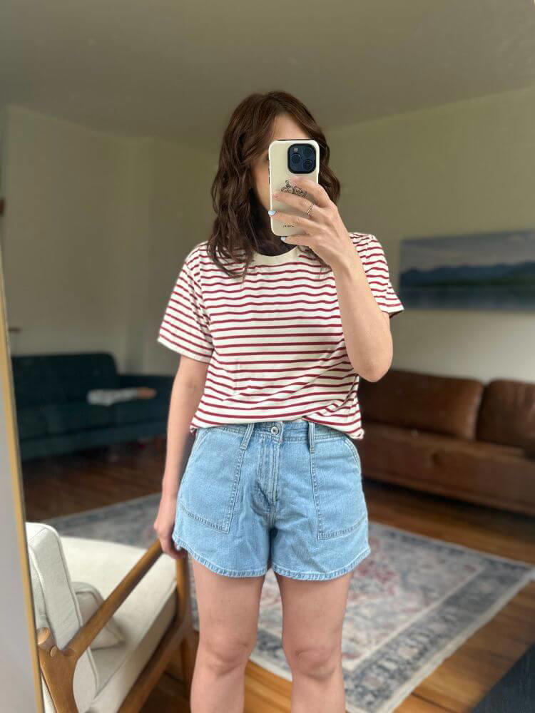 I’m curvy and short—these are the shorts that actually work for me