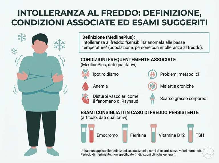 Hai sempre freddo (anche se fa caldo)? Attenzione, il corpo ti sta ...