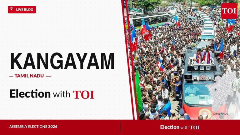 Kangayam election results 2026: AIADMK candidate NSN Nataraj defeats ...