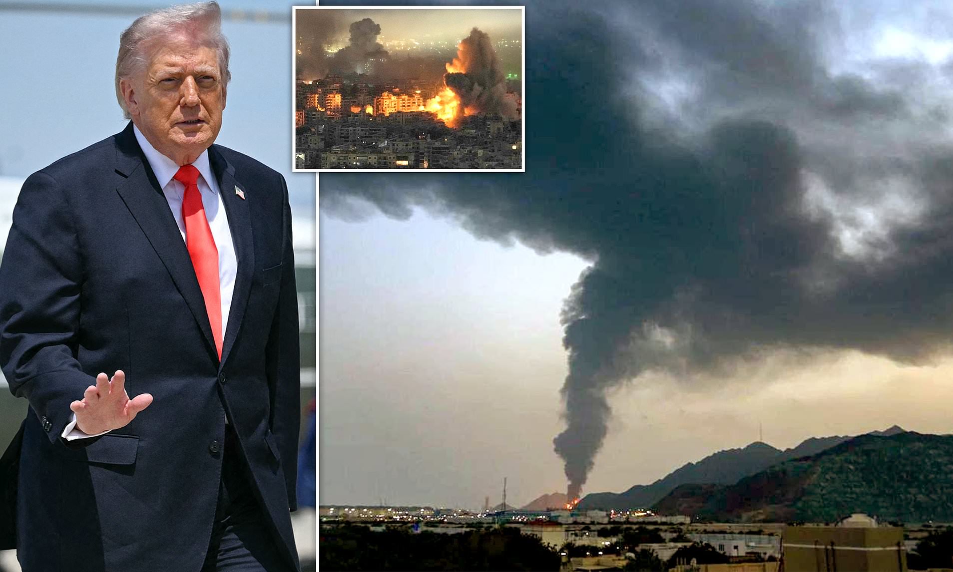 Trump threatens Iran will be 'blown off the face of the earth' as ...