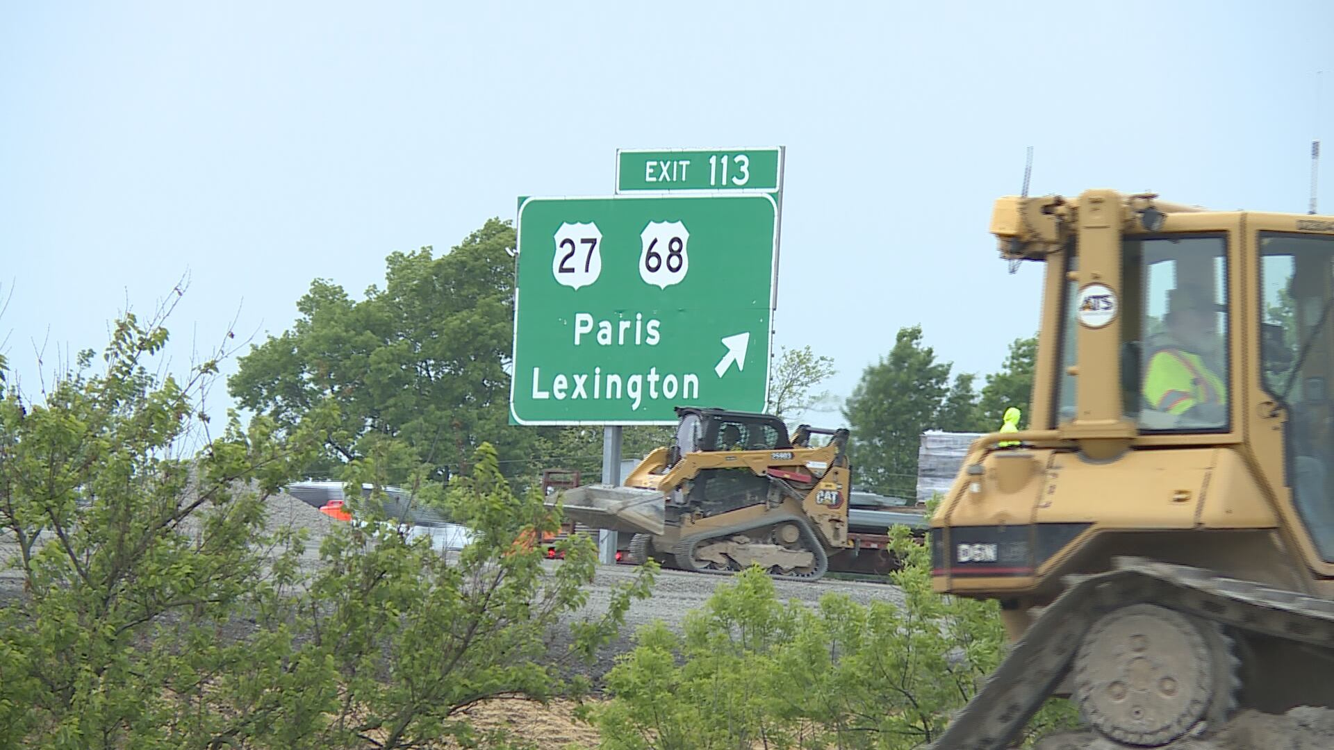 I-75 off-ramp to Paris Pike temporarily closed for widening project