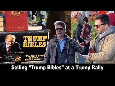 Behind the scenes of the "Trump Bible" sales