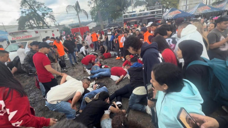 Monster truck crashes into crowd in Popayan, Colombia, killing two