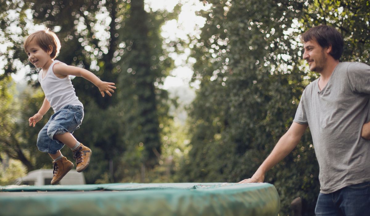 This is your reminder for why you should never jump on a trampoline ...
