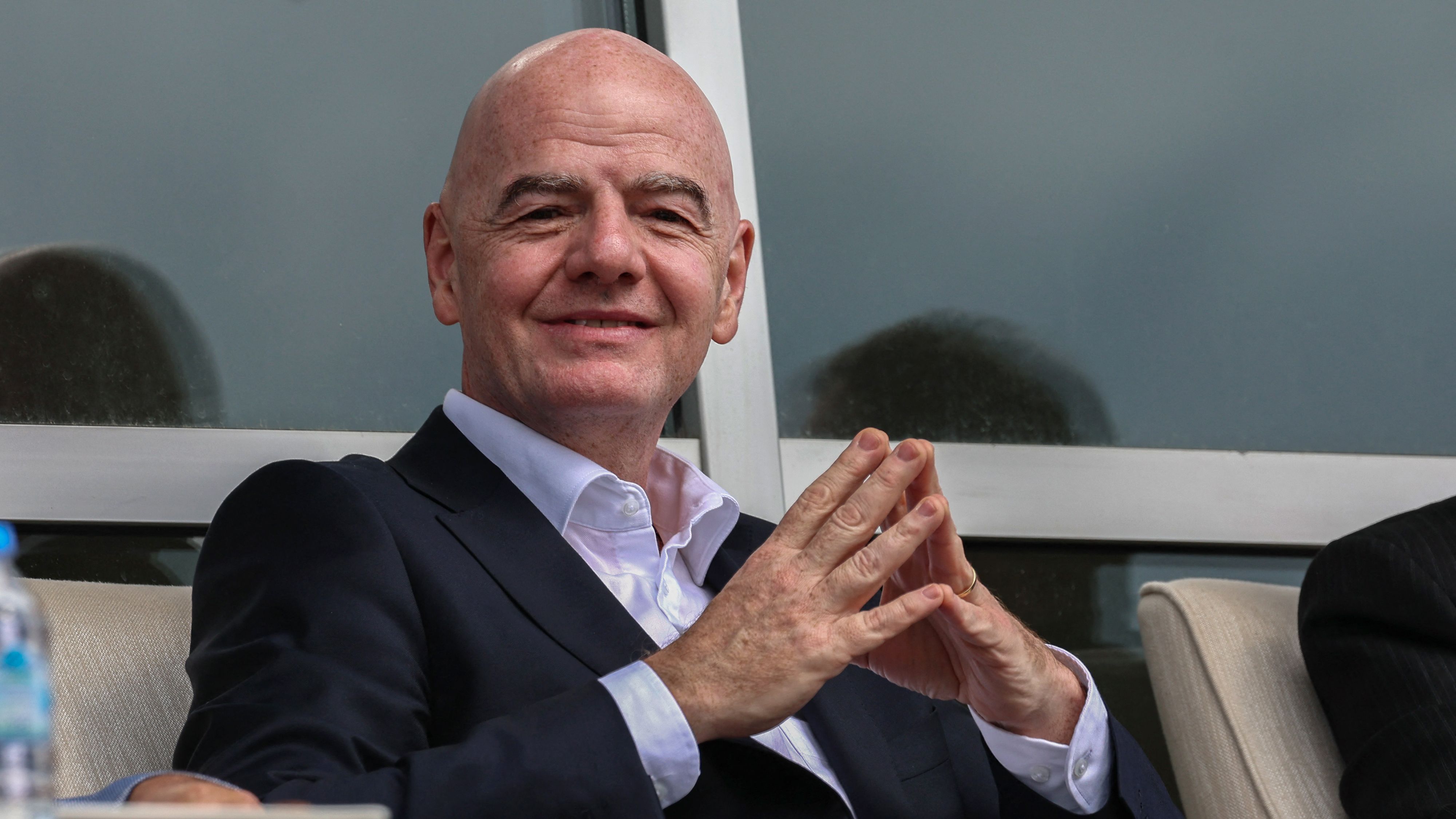 Infantino festeggia lo scudetto dell'Inter sui social: "Amala"