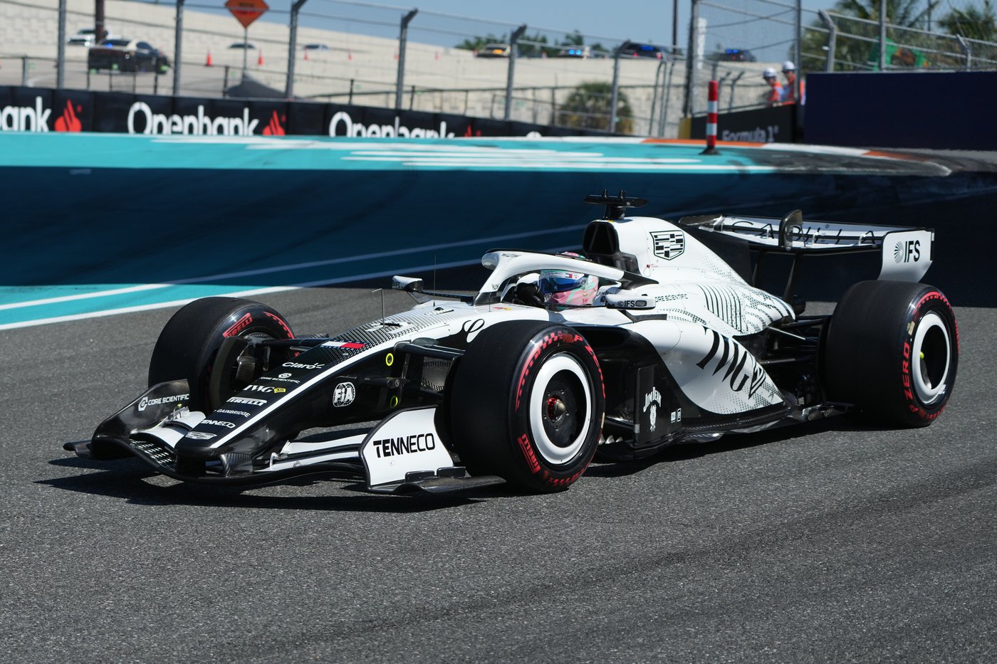 Cadillac’s new F1 team makes its US debut in Miami as both cars finish ...