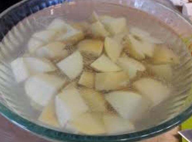 For extra crispy potatoes, cook them like the French do