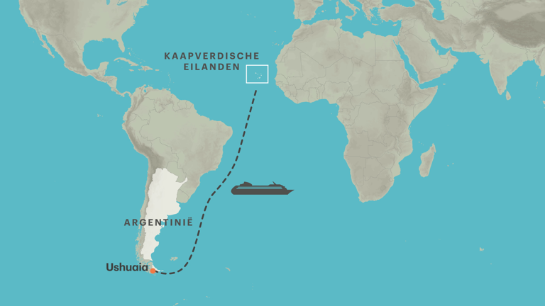 Twee zieke bemanningsleden aan boord van cruiseschip, Nederland leidt ...