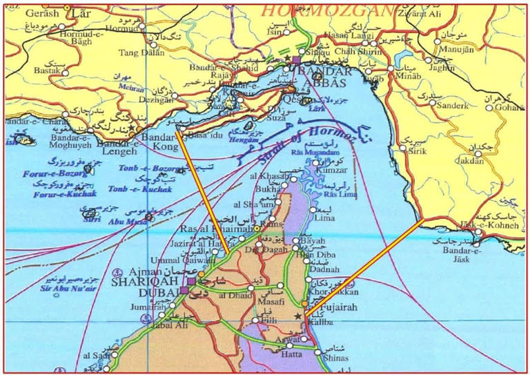 IRGC unveils new map of Strait of Hormuz as shipping remains at standstill