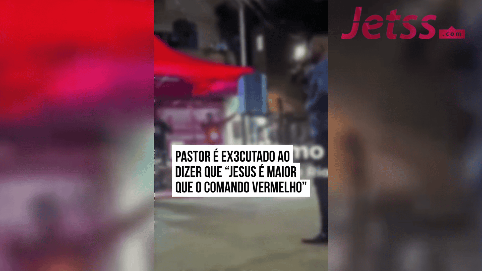 Pastor é executado ao dizer que "Jesus é maior que o Comando Vermelho"