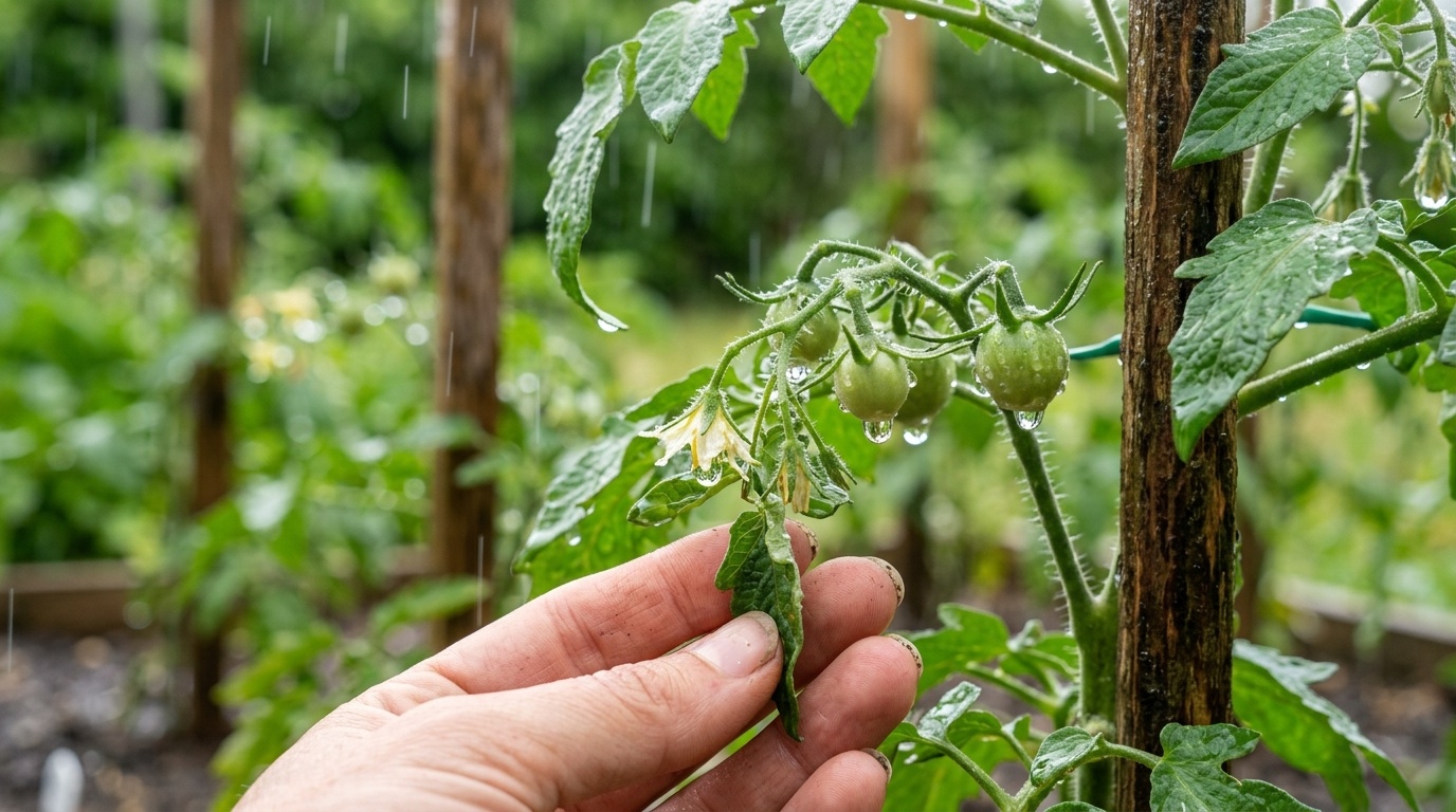 Cet objet oublié au garage est le secret pour protéger vos tomates du ...
