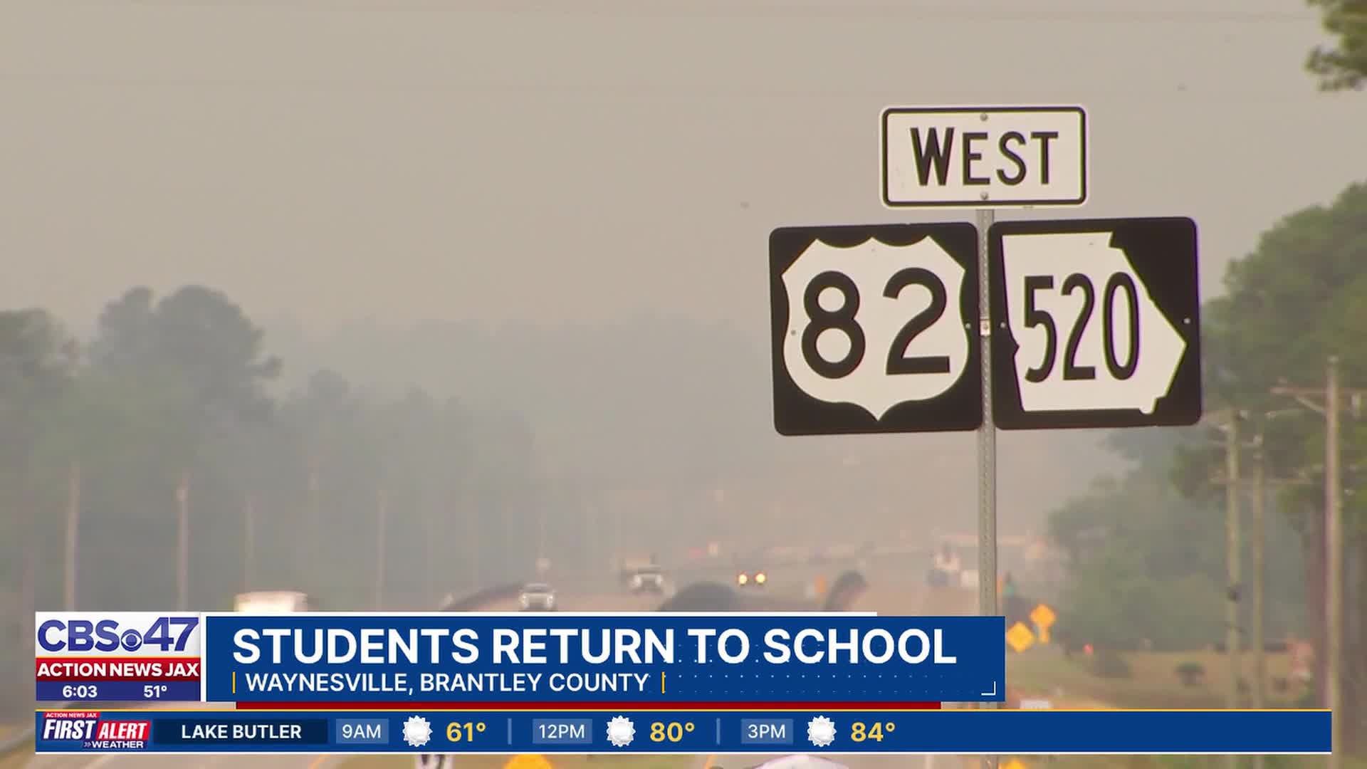 All evacuations lifted, curfew ends, most roads open as Brantley County ...