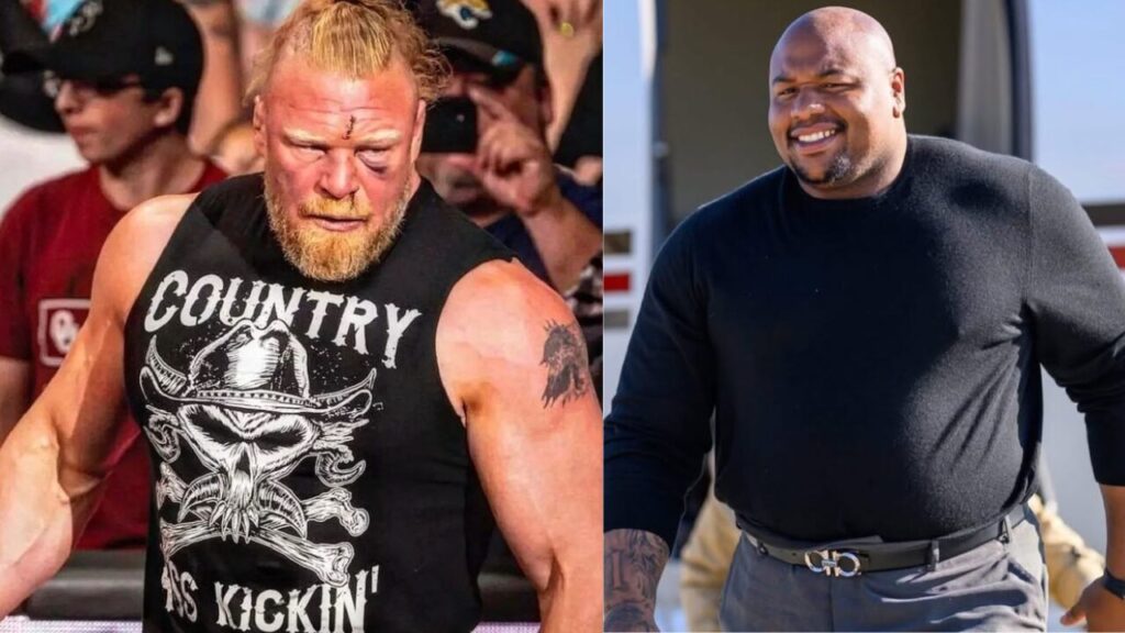 Mark Henry gets emotional, thanking Brock Lesnar for his daughter