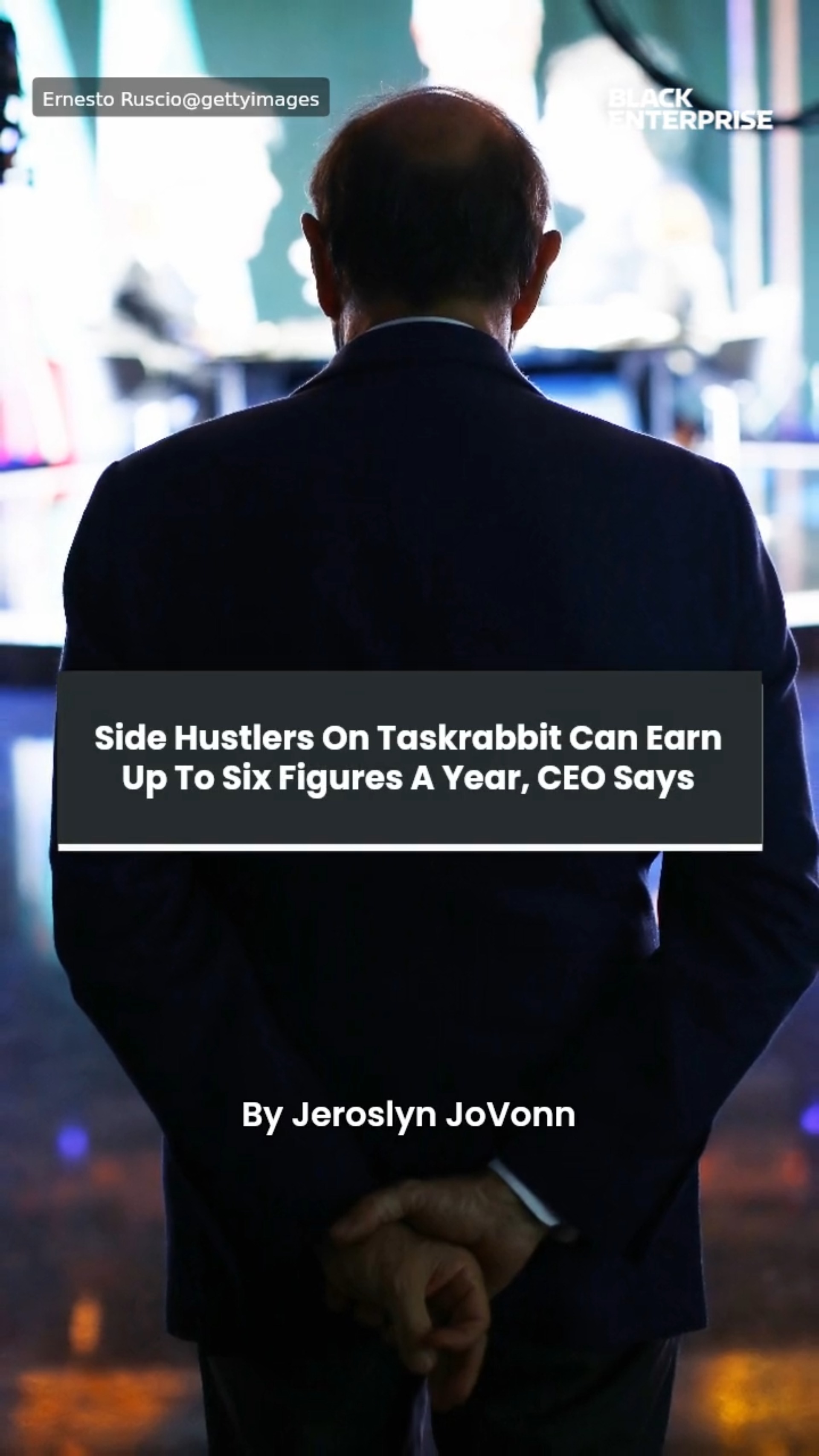 Side hustlers on Taskrabbit can earn up to six figures a year, CEO says