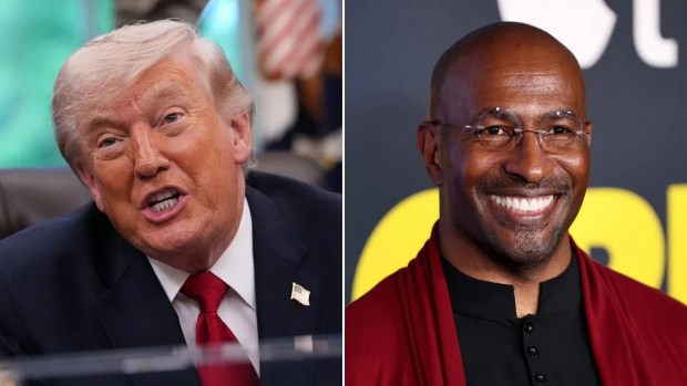 Trump says Van Jones 'should be ashamed of himself' for throwing around ...