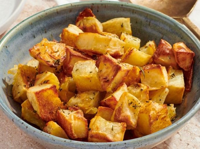 For extra crispy potatoes, cook them like the French do